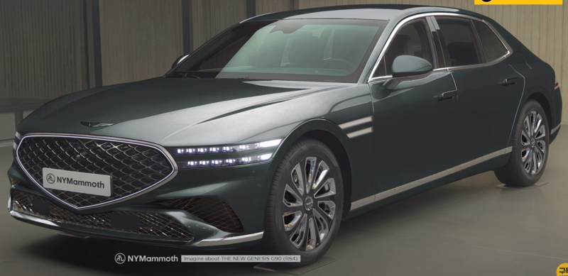 신형 제네시스 G90 페이스리프트 S클래스급 예상도 공개 (출시일 가격 제원 실내) : 네이버 블로그