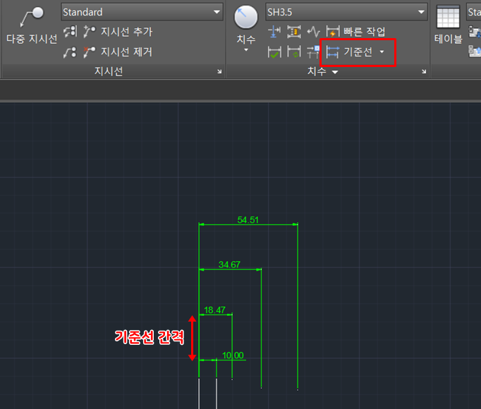 오토 캐드(Auto CAD) 치수 스타일 설정 방법 : 네이버 블로그