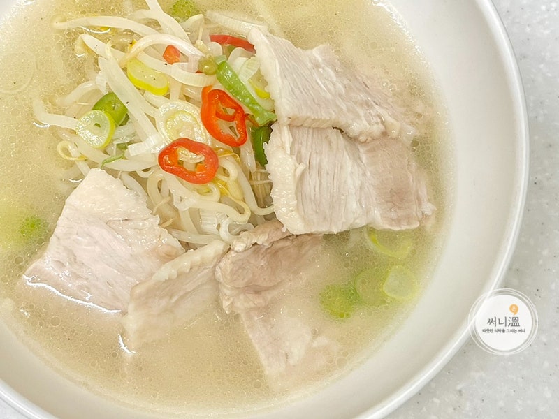고기국수 만드는 법 수육부터 국밥and국수까지 한 번에 수육 육수를 활용한 레시피 네이버 블로그