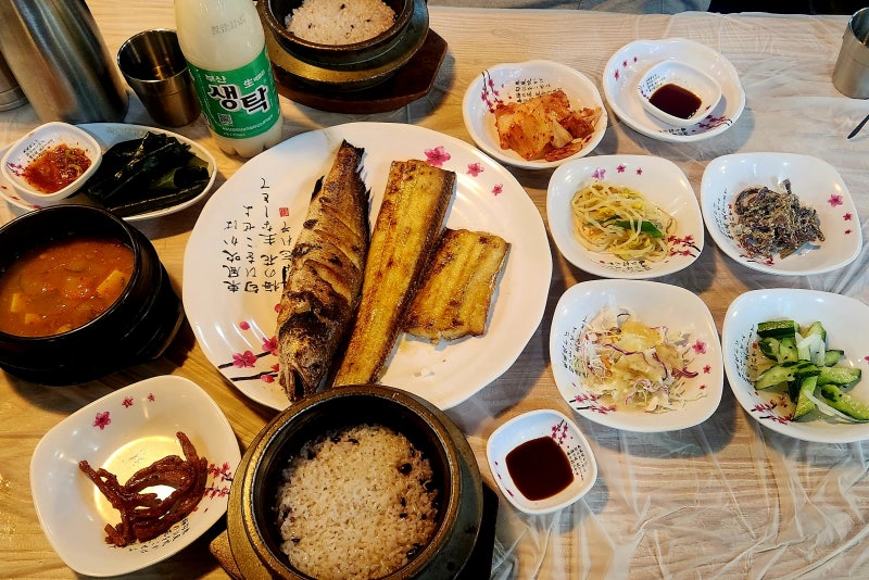 김해 맛집 장유 착한물고기 생선구이 정식 네이버 블로그