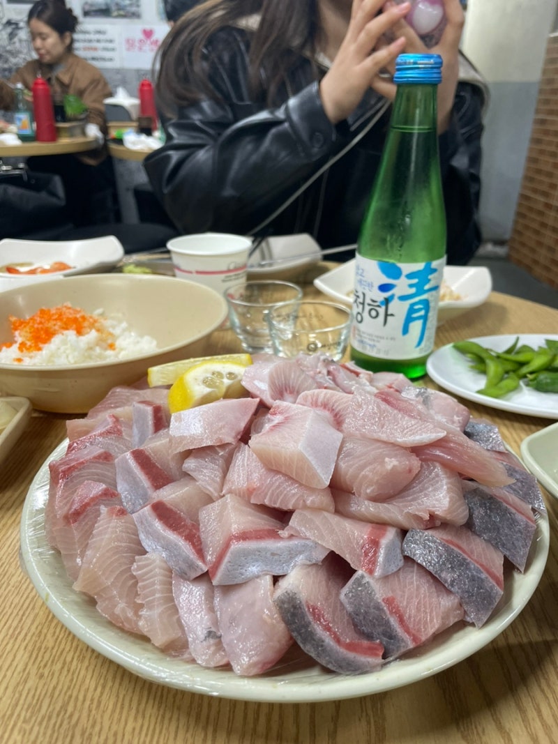 연남동 바다회사랑 대방어 맛집 내돈내산 웨이팅 네이버 블로그