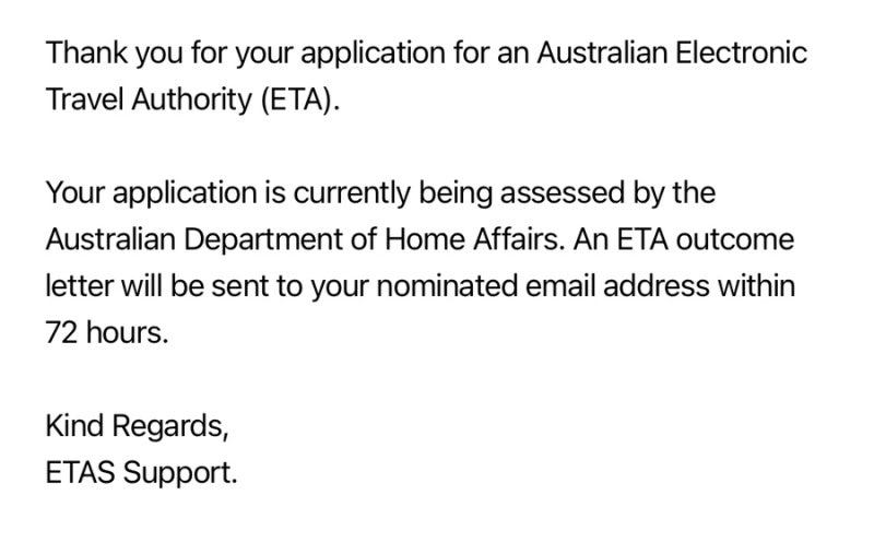호주 여행 비자 ETA 거절, “Form 1554 제출 요청” - 비자 신청부터 해결까지 소요시간 (제발 미리 준비하세요 ...