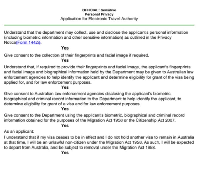 호주 여행 비자 ETA 거절, “Form 1554 제출 요청” - 비자 신청부터 해결까지 소요시간 (제발 미리 준비하세요 ...
