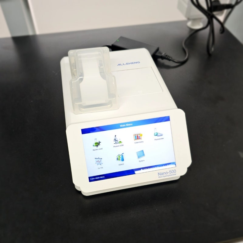NANO-500 : Nano Spectrophotometer, Drop OD600 fluorometer (형광) 측정이 가능한 ...