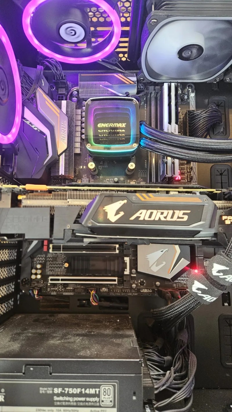 GIGABYTE X470 AUROS GAMING7 WIFI 부팅 시 멈춤 현상 메인보드 수리 : 네이버 블로그