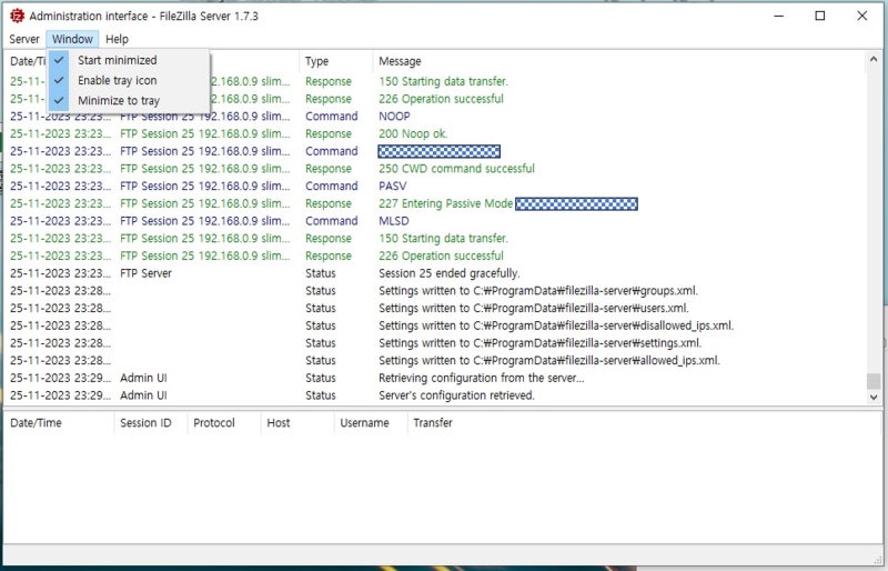 파일질라 FTP, FTPS 서버 구축 설정, FileZilla, Server : 네이버 블로그