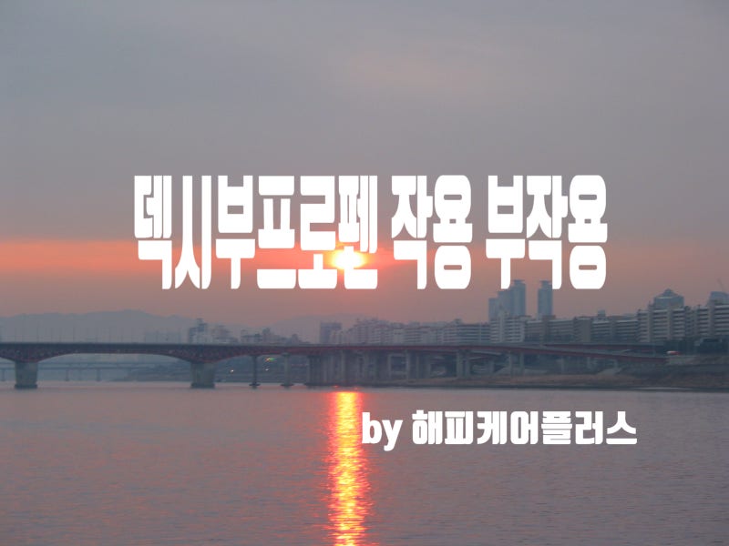 덱시부프로펜 해열소염 진통제 효능 효과발열 염증 통증에 부작용술용량 네이버 블로그