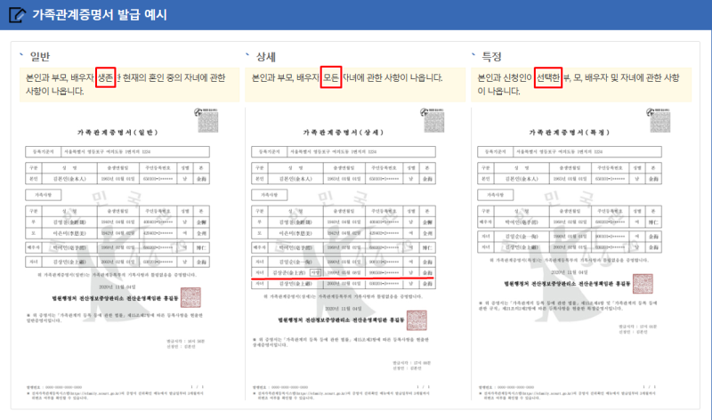 가족관계증명서 인터넷발급 방법 확인하기 네이버 블로그