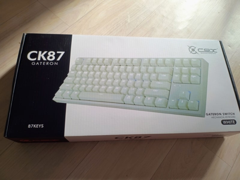 콕스 ck87 황축 기계식 키보드 리뷰, 네가 그렇게 가성비 깡패야? : 네이버 블로그