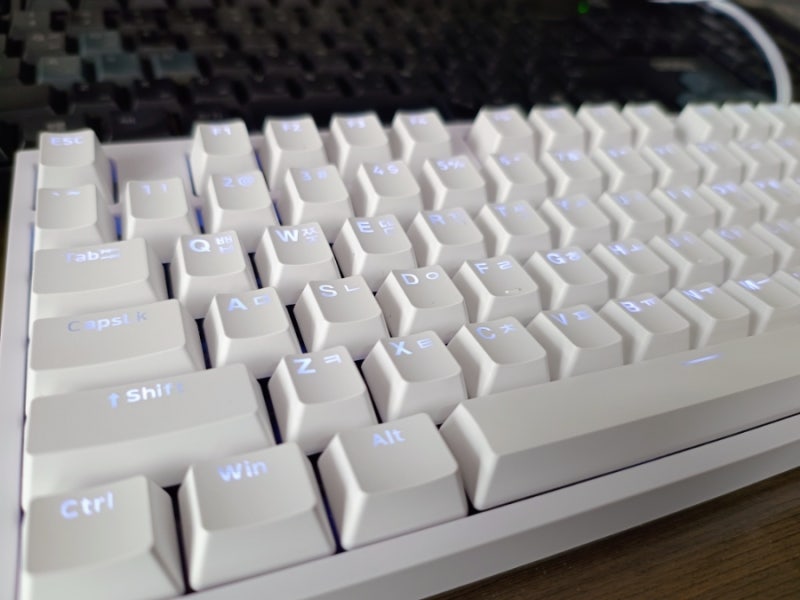콕스 ck87 황축 기계식 키보드 리뷰, 네가 그렇게 가성비 깡패야? : 네이버 블로그