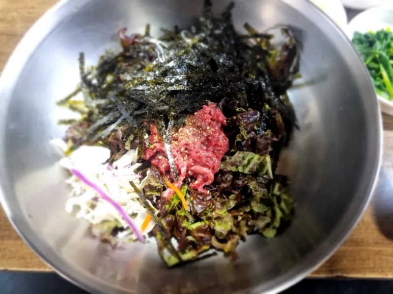 부산 맛집 가성비 좋은 집 사상 토종 한우마을 육회비빔밥 맛이 좋아 네이버 블로그