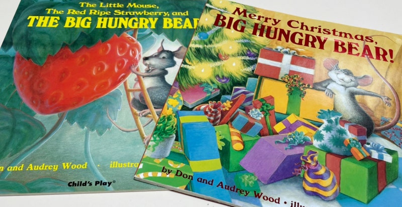 5살영어그림책 / the red ripe strawberry, and the big hungry bear / merry ...