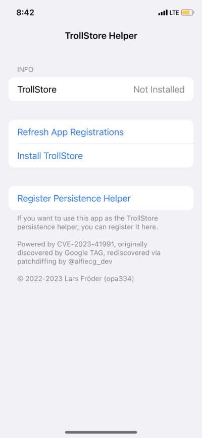 아이폰 - TrollStore(트롤스토어) 설치하기 (TrollInstallerX) : 네이버 블로그