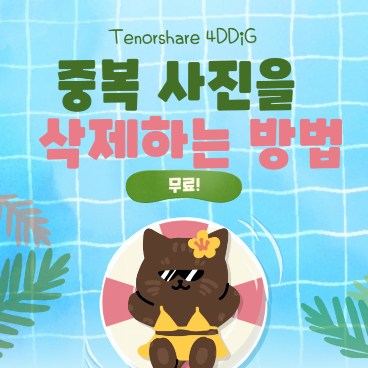 무료로 윈도우 중복 사진을 삭제하는 방법