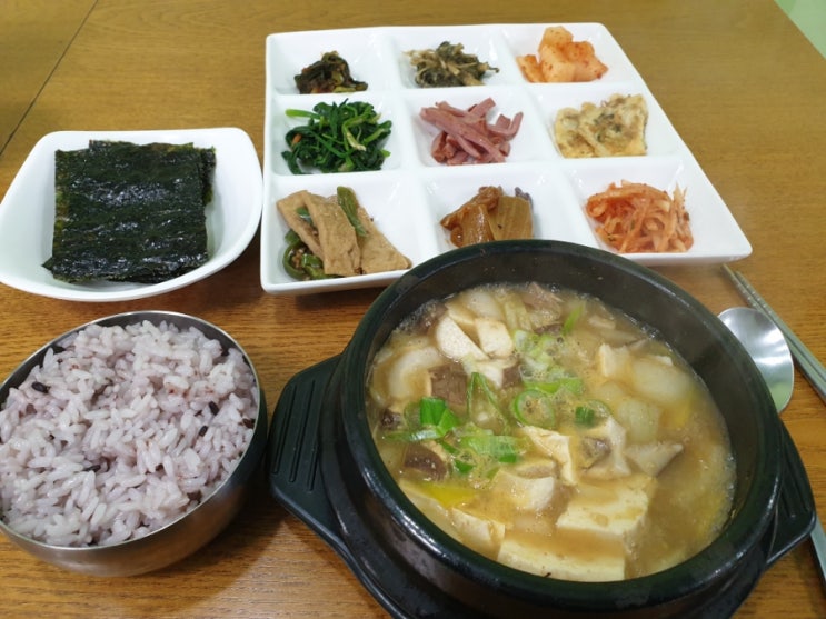 전주 꽃순이네 빙고 게임하면서 먹는 시골 된장찌개 백반
