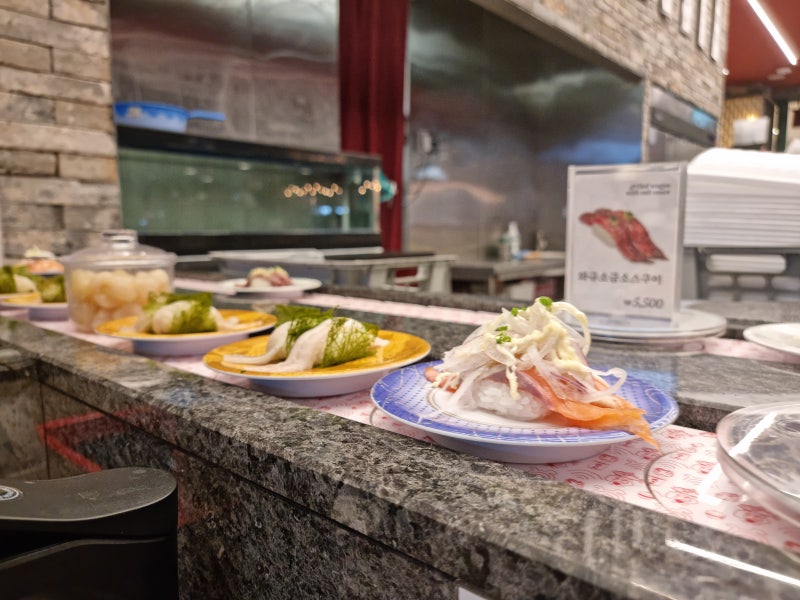 고양 스타필드 맛집 갓덴스시 회전초밥 포장 가능 Pk Kitchen 식당 밥집 네이버 블로그