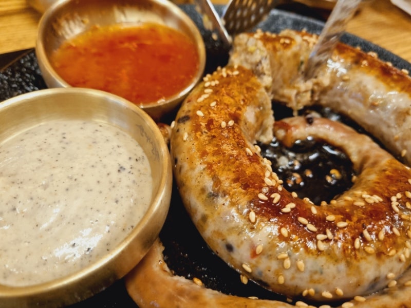 대학로 맛집 순대실록 스테이크처럼 먹는 순대의 맛은 네이버 블로그