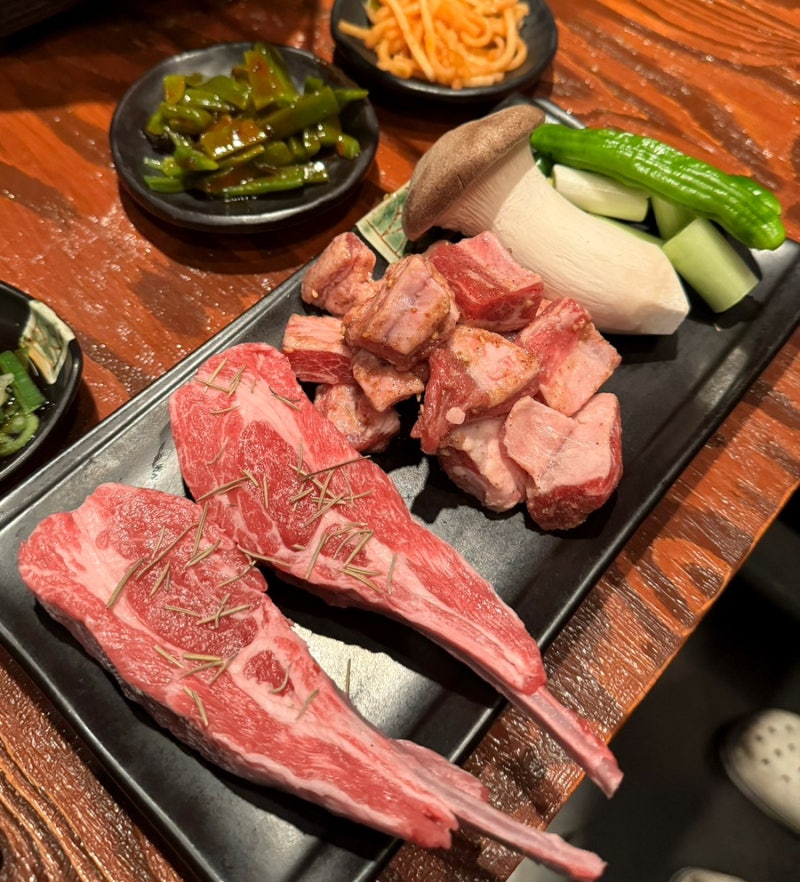 분위기 좋은 고기집 맛있는 양갈비 일산 백석역 맛집 화미담 네이버 블로그