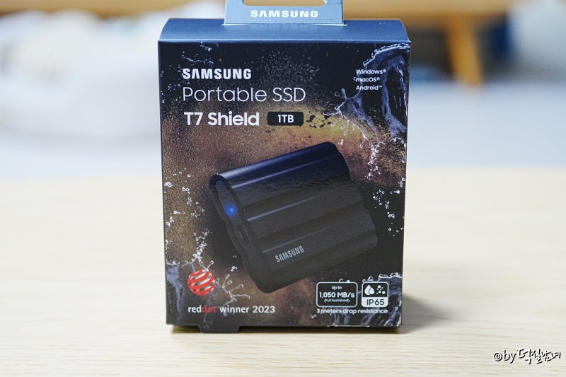 삼성 T7 2TB 쉴드 포터블 외장하드 ssd 리뷰 : 네이버 블로그