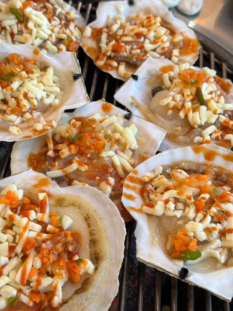 을왕리 횟집 불타는조개구이 핫플 맛집 랍스타와 조개구이가 맛있는 인천 애견동반식당 네이버 블로그