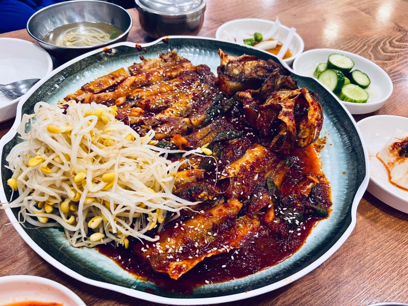 대전 오류동 서대전 먹자골목 찐 맛집 진짜배기 명태촌 명태조림 점심특선 추천 모임맛집 네이버 블로그