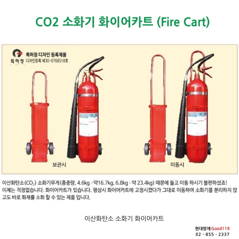 Co2 소화기 및 소화기 점검 방법 네이버 블로그