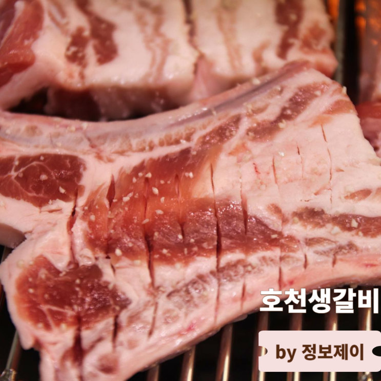 제대로 맛있는 뼈삼겹 먹방 광명사거리맛집 호천생갈비