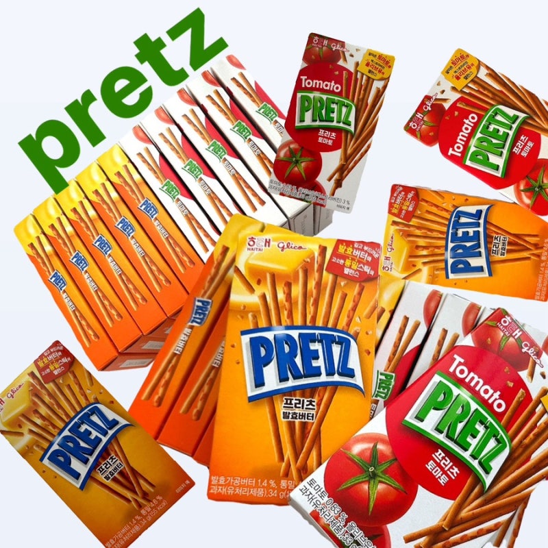 편의점 신상과자추천 해태제과 Pretz 프리츠 토마토 프리츠 발효버터 간식추천 네이버 블로그