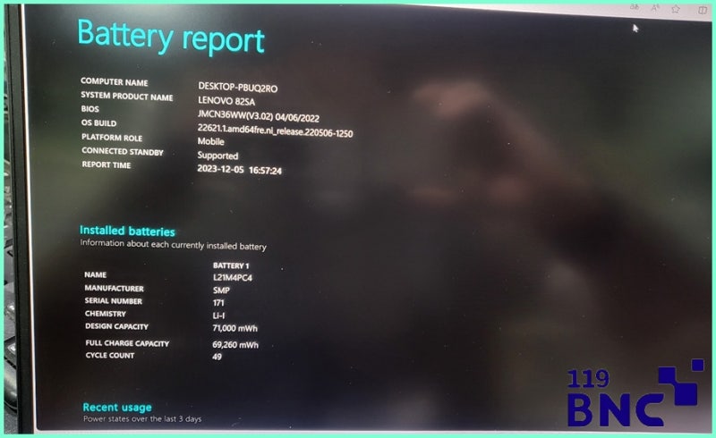 노트북 배터리 수명 효율 확인 방법 무설치 프로그램(Battery Status) 포함입니다 : 네이버 블로그