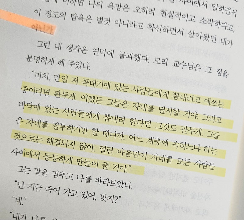 죽음을 앞둔 모리와 함께한 화요일 줄거리와 서평 네이버 블로그