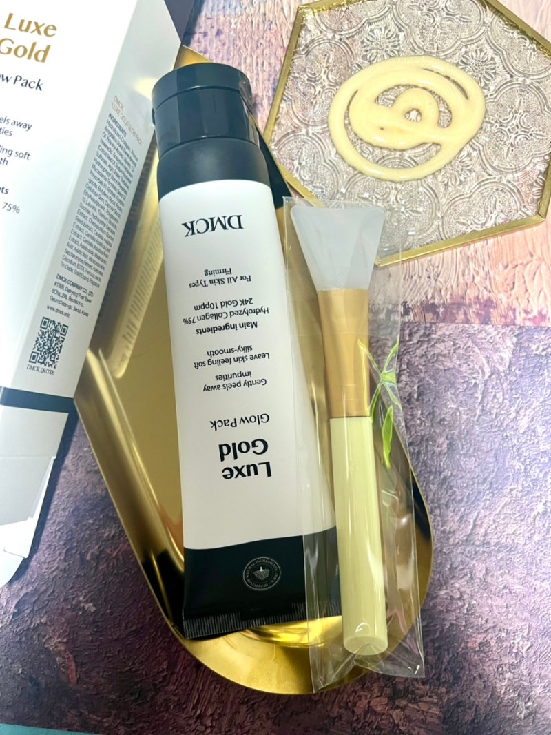 24k+18k 순금가루 LUXE COLD glow pack : 네이버 블로그