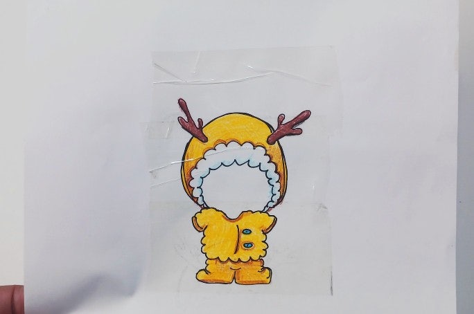 산리오 포차코 종이 인형 만들기 그리기 색칠공부 도안 네이버 블로그