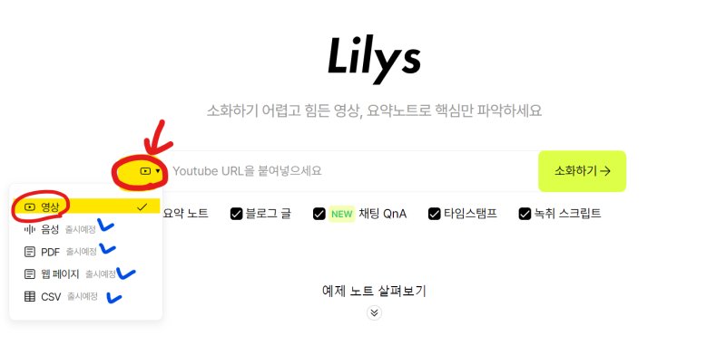 영상요약 릴리스 AI 인공지능 Lilys AI 요약노트 (모바일 사용법도) : 네이버 블로그