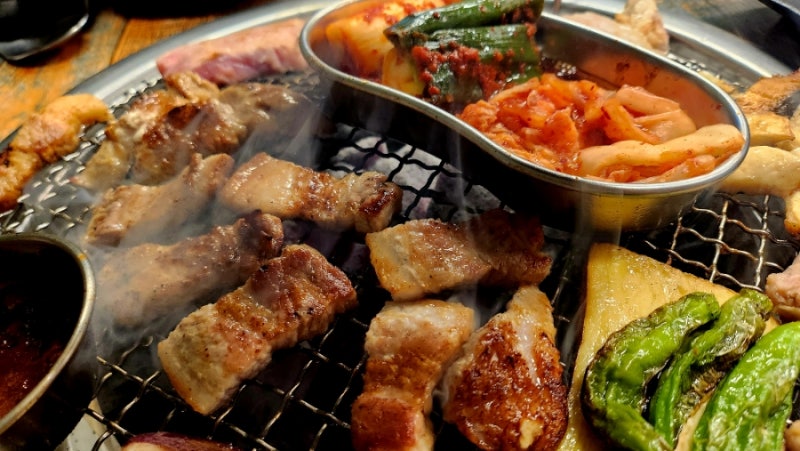 춘천 놀이방 식당 우두동 삼겹살맛집 후식 커피와사탕 아이들과 외식하기 좋은식당 네이버 블로그
