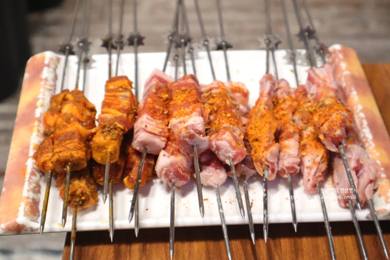영등포 회식장소 양꼬치 꿔바로우 맛집 호우양꼬치 본점 네이버 블로그