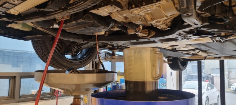 아반떼N DCT 70W미션오일 교환 : 네이버 블로그