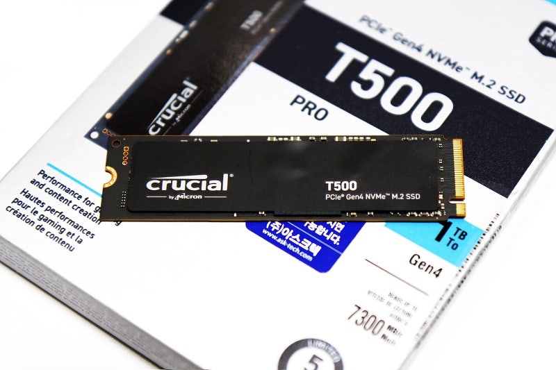 PCIe 4.0 Micron 마이크론 Crucial T500 M.2 NVMe SSD 속도 성능 리뷰 : 네이버 블로그