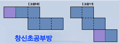 11가지 정육면체 전개도 쉽게 만드는법-5학년 2학기 5단원 : 네이버 블로그