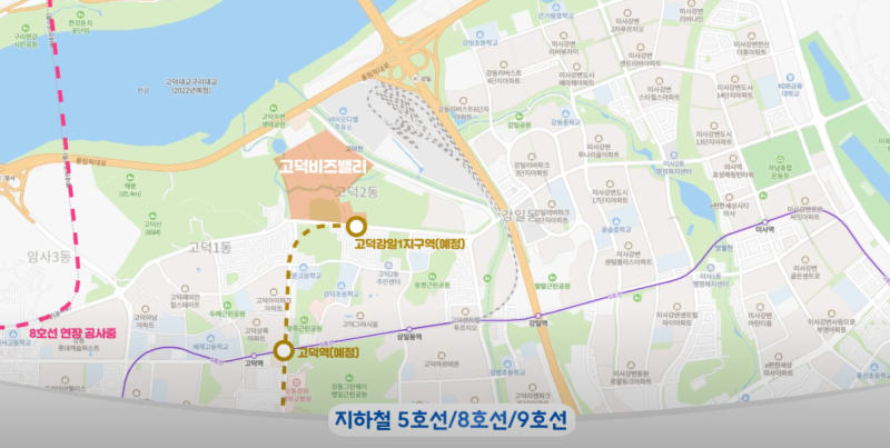고덕 비즈밸리 개발 현황 20231216 기준 네이버 블로그