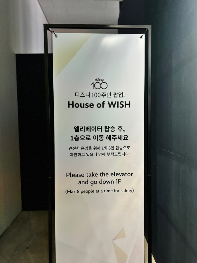 성수 디즈니 100주년 팝업 하우스 오브 위시 House Of Wish 방문 후기 예약방법웨이팅 꿀팁 네이버 블로그