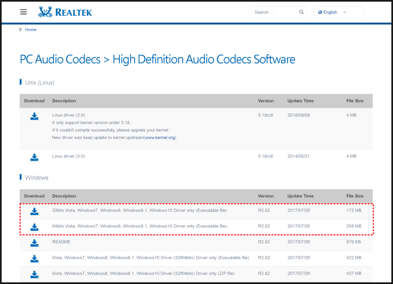 리얼텍 Realtek 사운드 오디오 드라이버 다운로드 설치 방법 : 네이버 블로그