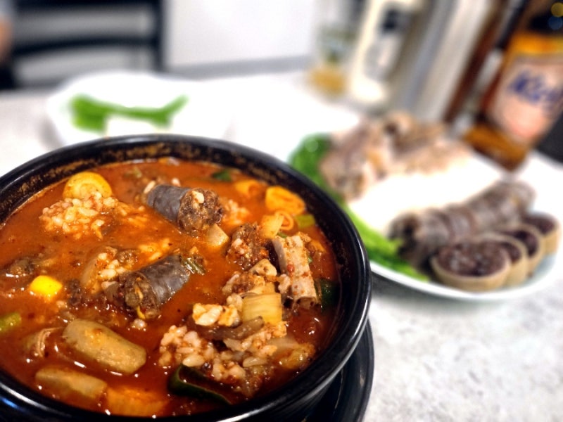 해운대 따귀집 마린시티 순댓국 맛집 네이버 블로그