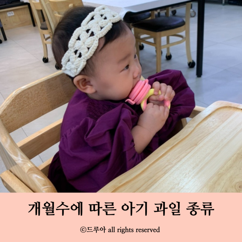 아기 과일 시기 6개월 7개월 8개월 9개월 돌아기 시기별 과일 종류 딸기 수박 언제부터 네이버 블로그