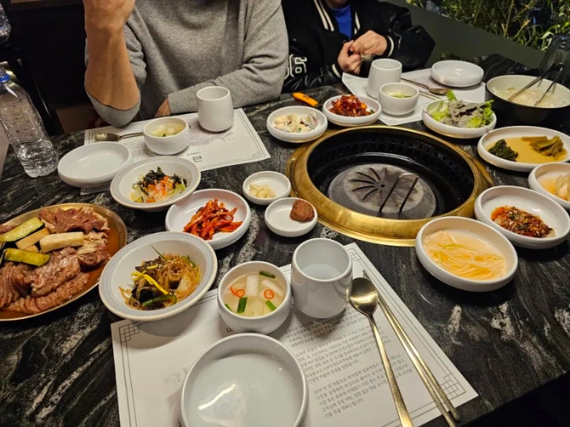 행당동 맛집 금돈옥 돼지갈비 고기 구워주는 집 네이버 블로그