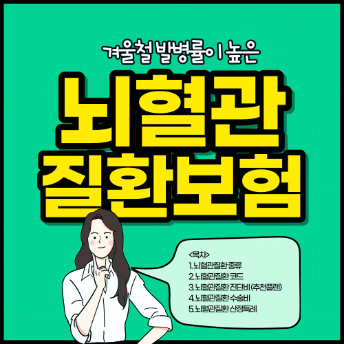 뇌혈관질환 보험 종류 코드 진단비 알아보기 네이버 블로그