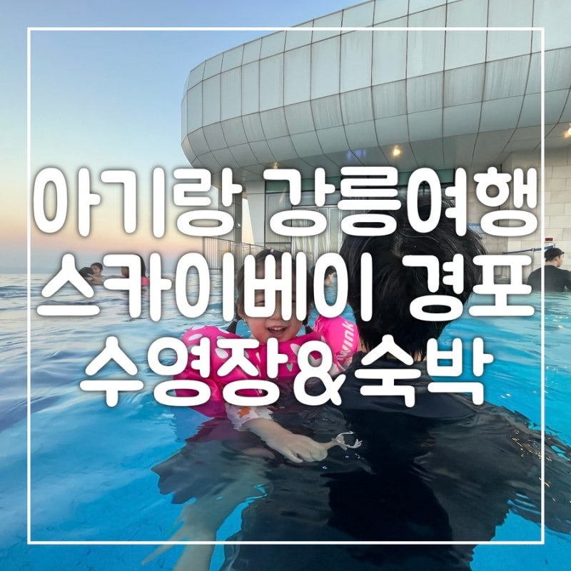 아기랑 강릉여행 스카이베이 경포 실내수영장 인피니티풀 이그제큐티브 트윈 룸컨디션 사우나 조식까지 네이버 블로그