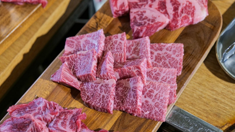 고속터미널 맛집 온유월식당 1 한우 듀록돼지고기 묵은지육회국수 네이버 블로그