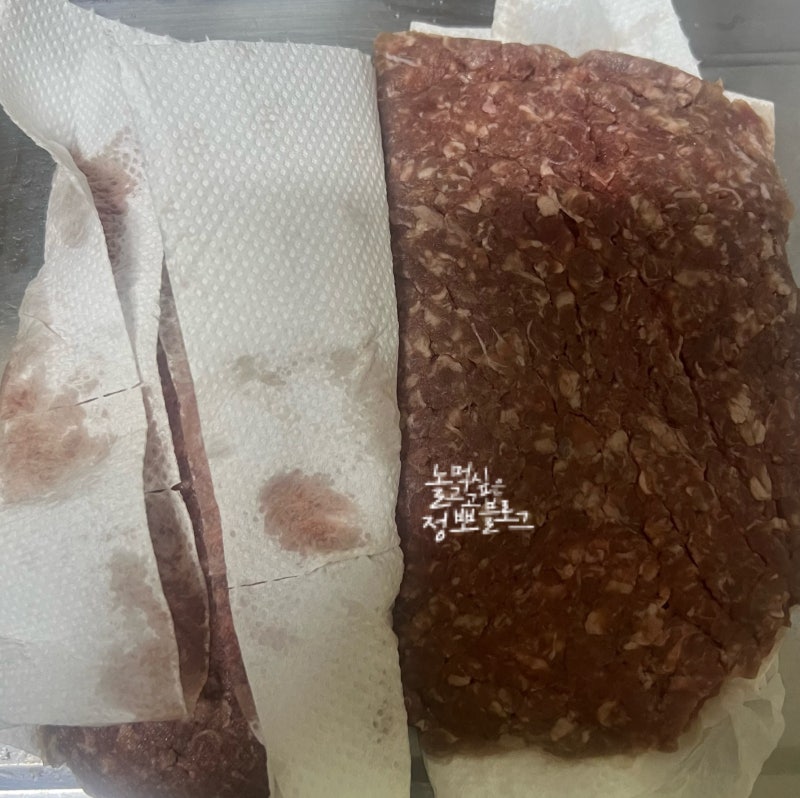 햄버거 패티 만들기 수제버거 소고기 패티 굽는 방법 네이버 블로그