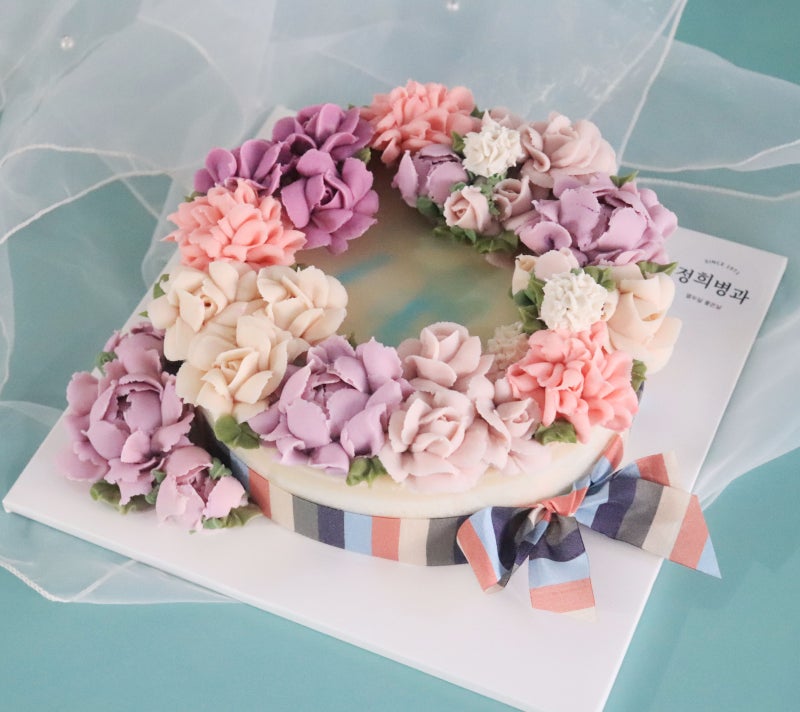 스무살 생일 세번째 환갑떡케이크ft앙금플라워떡케이크주문떡 광진구 강동구 송파구 환갑떡 네이버 블로그