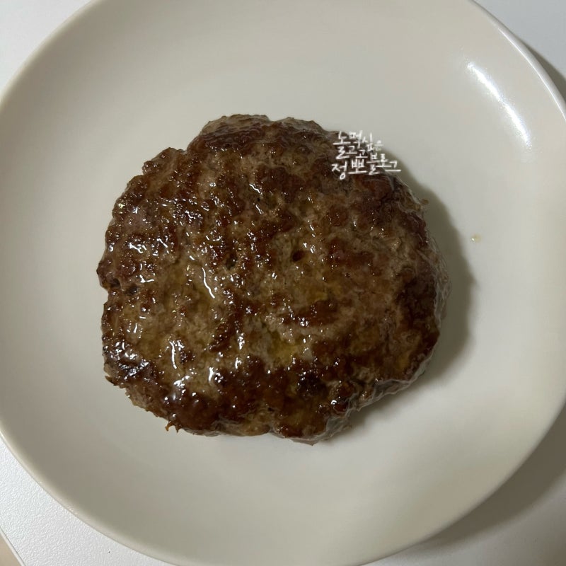 햄버거 패티 만들기 수제버거 소고기 패티 굽는 방법 네이버 블로그